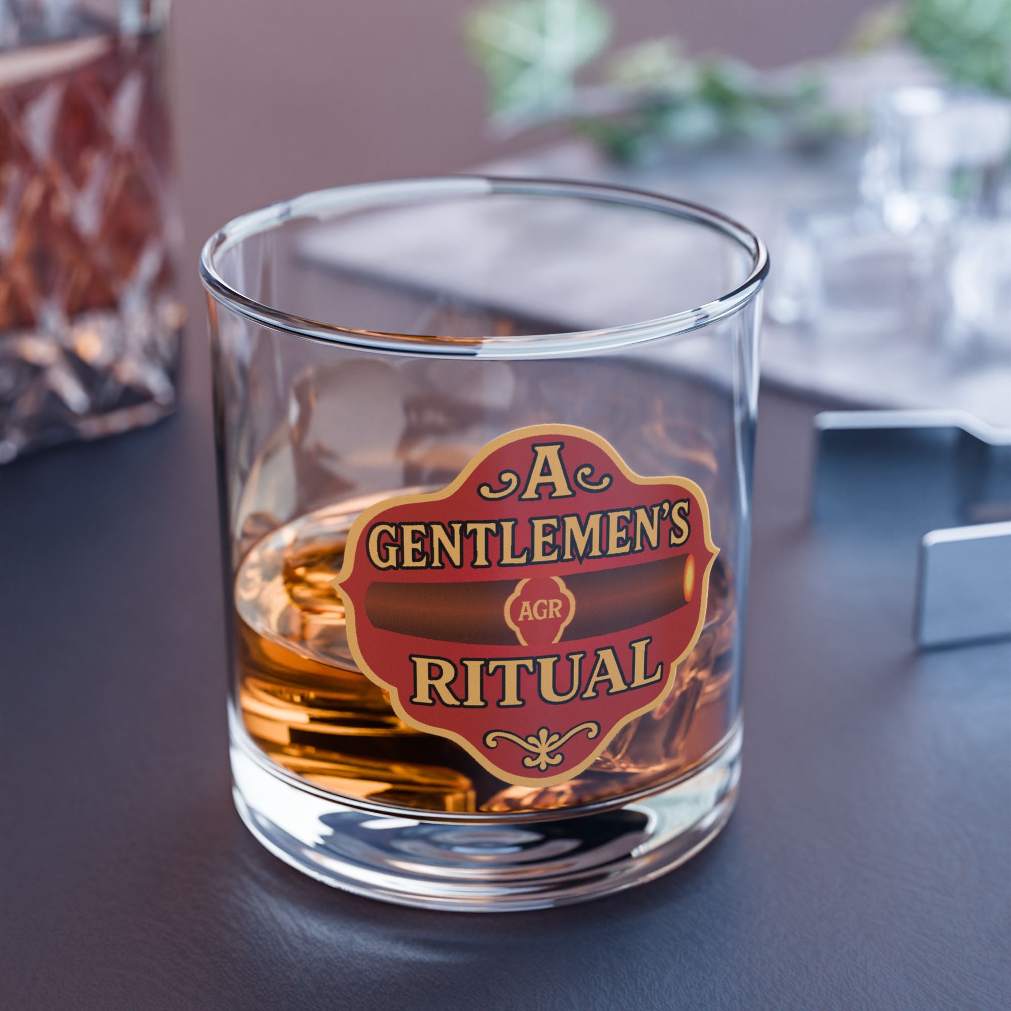 AGR Rocks Glass – Whiskey & Cocktail Glass by A Gentlemen’s Ritual | P ...
